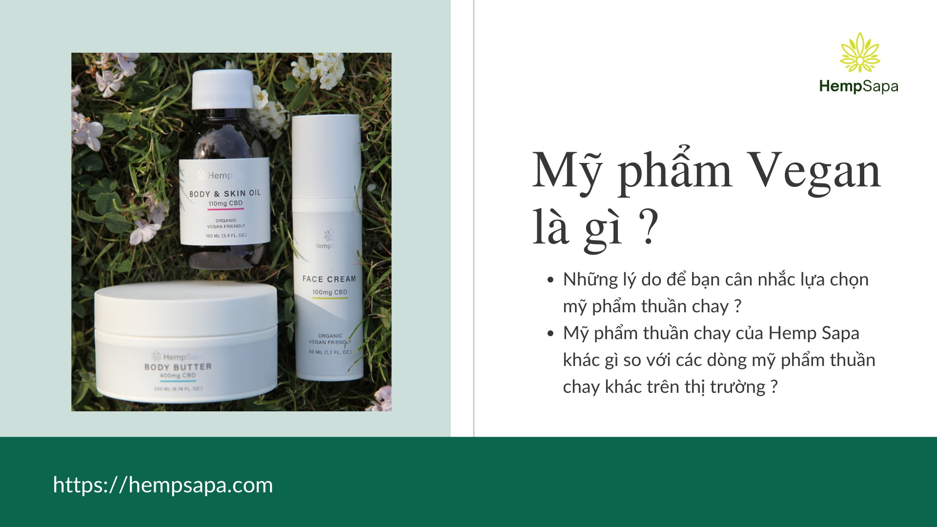 Mỹ phẩm thuần chay – Hướng đi mới trong ngành công nghiệp chăm sóc sắc đẹp